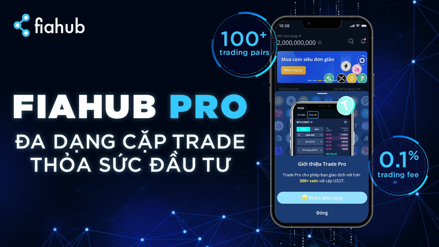 [Thông báo] Fiahub ra mắt phiên bản PRO trên Mobile App - Fiahub