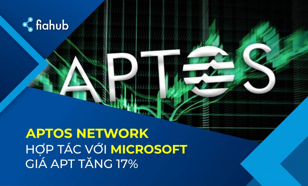 Aptos Labs hợp tác với Microsoft, giá APT tăng vọt 17% Aptos Labs hợp tác với Microsoft, giá APT tăng vọt 17%