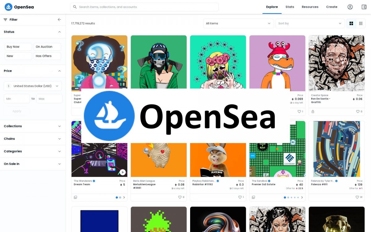 OpenSea là gì? Hướng dẫn giao dịch NFT trên OpenSea - Fiahub