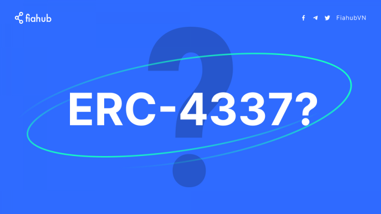 T rừu tượng hoá tài khoản trên Ethereum ERC-4337 là gì? - Fiahub