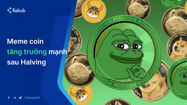 Meme coin tăng trưởng mạnh ngay sau Bitcoin Halving - Fiahub